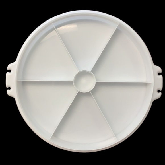 Tupperware | Kitchen | Vintage Tupperware Divided Party Tray With Lid ...